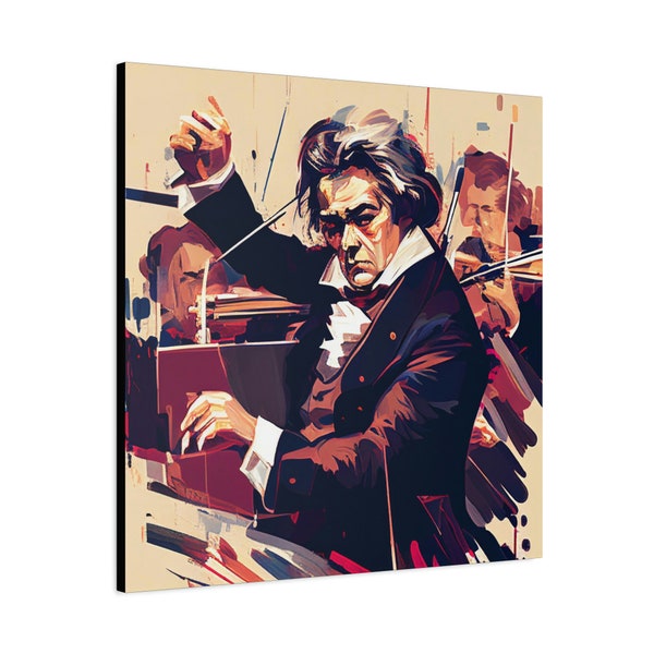 Beethoven Canvas Art - Etsy