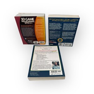 Lot of 3 C++ Education Books 3D Game Programming, ANSI, & C++ Programming - Etsy