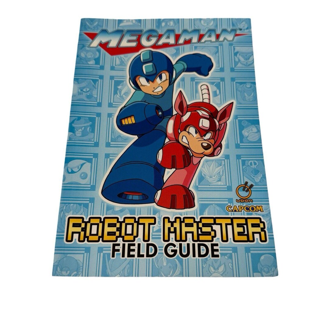 Mega Man: Robot Master Field Guide by Udon - Etsy