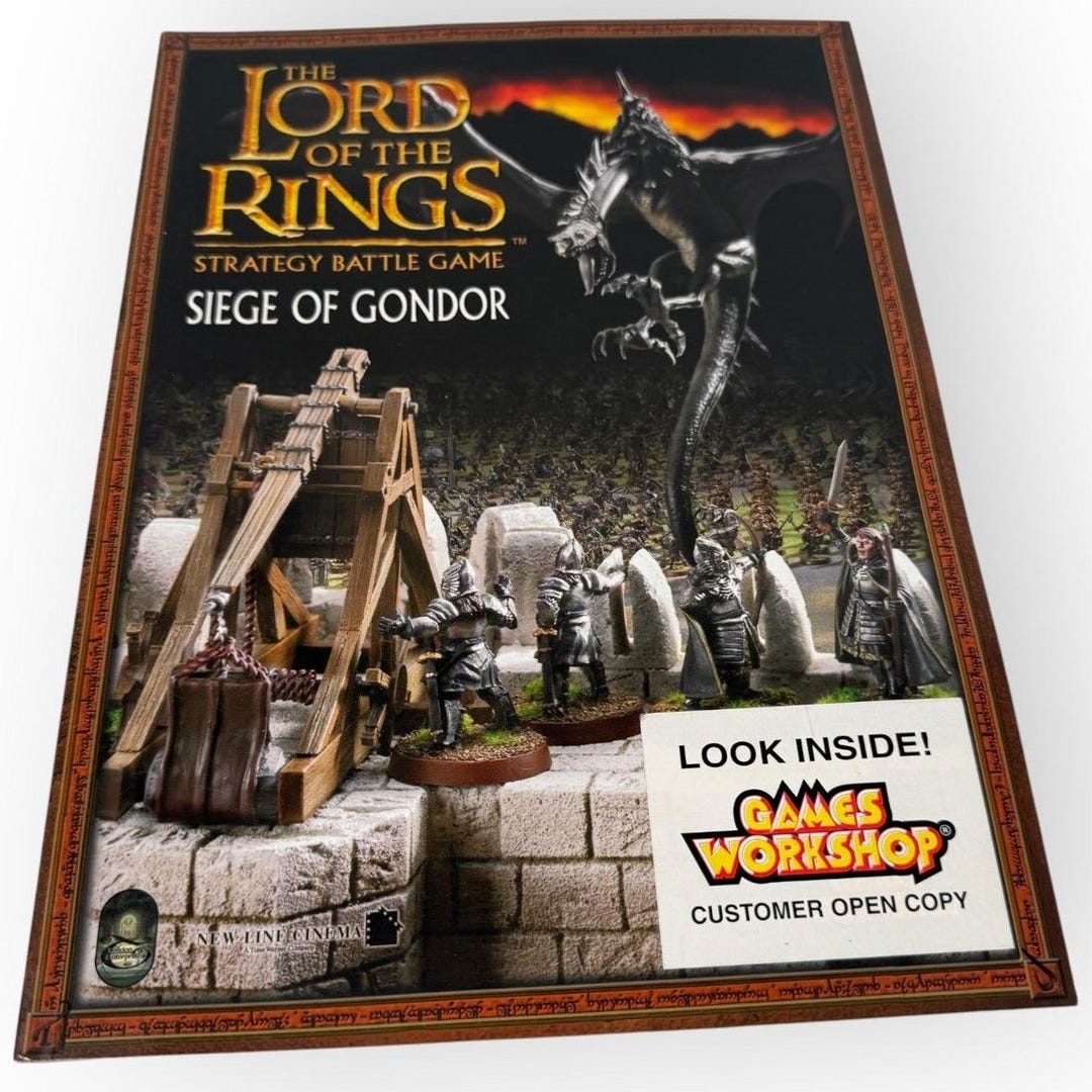 Lord of the Rings Strategy Battle Game: Siege of Gondor SC Games ...
