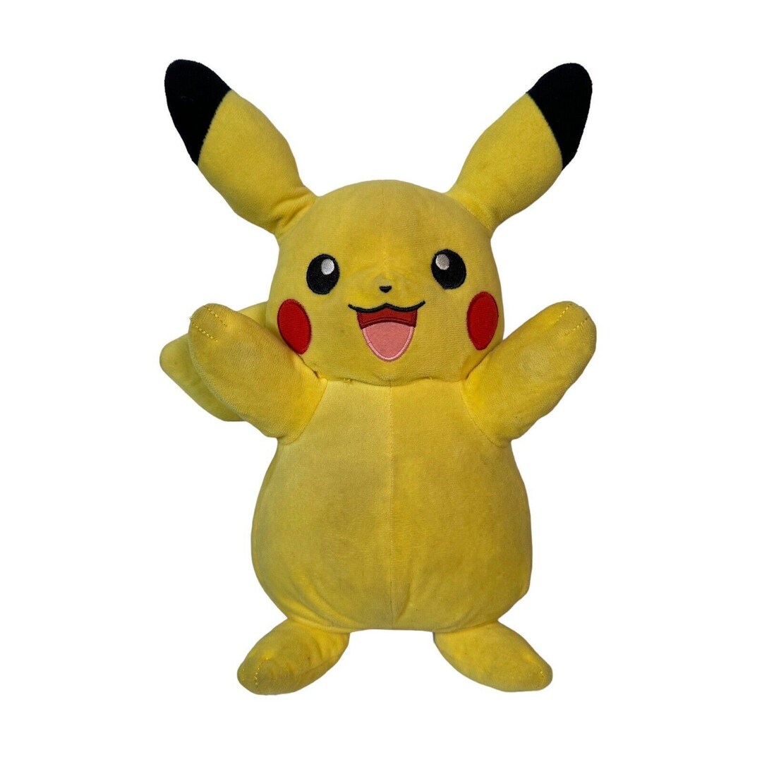 Pokemon Lights and Sounds PIKACHU 10 Soft Plush Toy AS IS No Lights ...