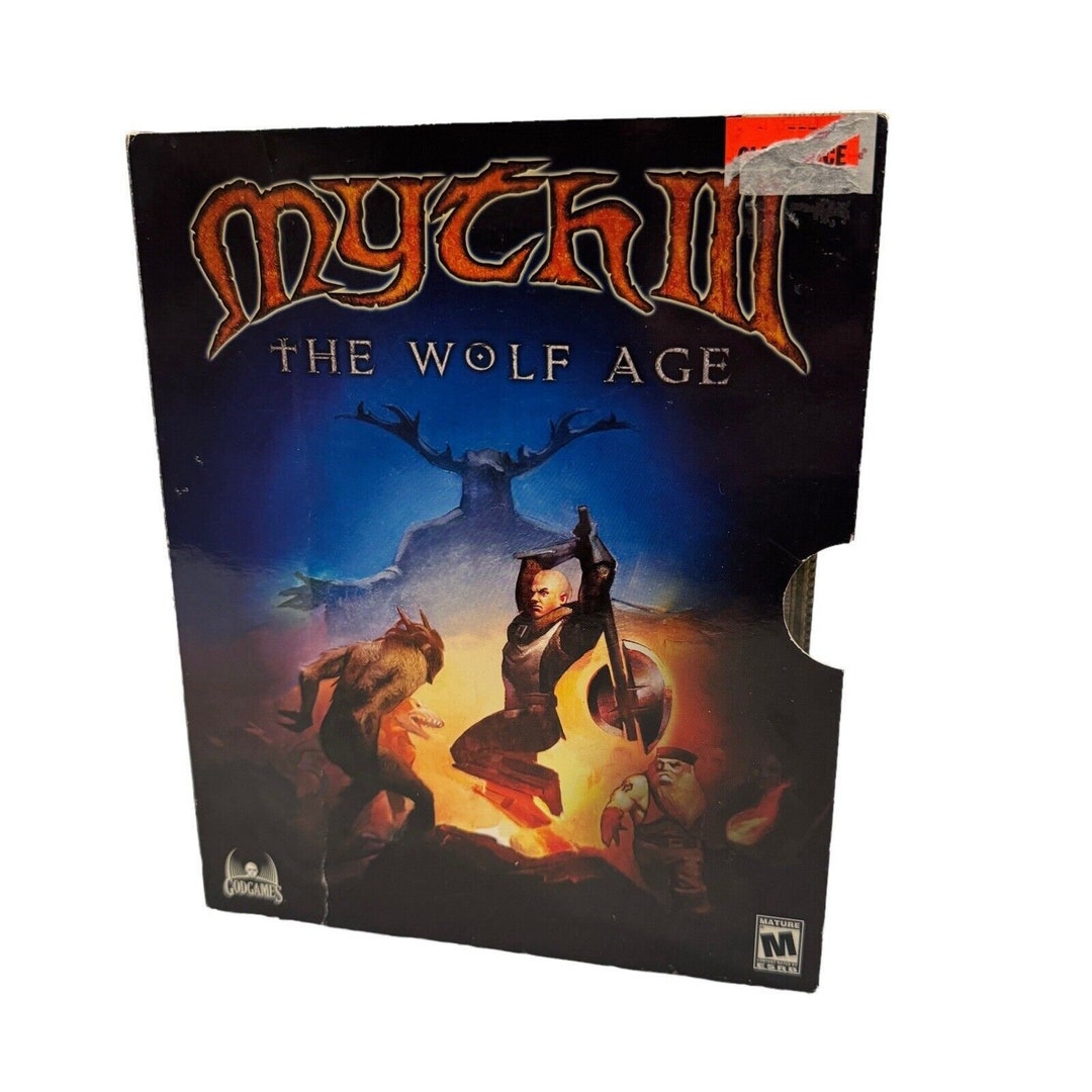 Myth III: the Wolf Age Big Box PC Game 2001 God Games New in Worn Box ...