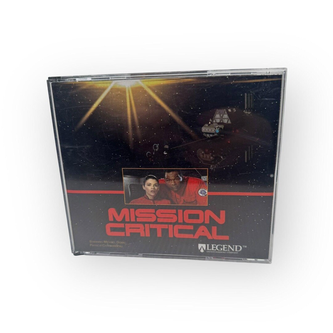 Mission Critical Sci-fi PC FMV Adventure Game in Case With Manual 3 ...