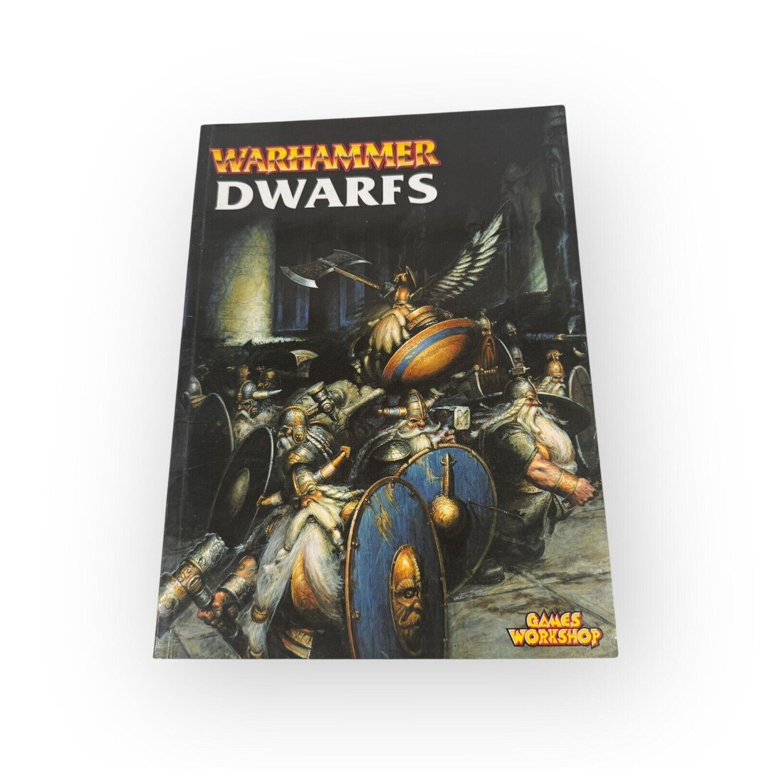 Warhammer Fantasy Dwarfs Armies Supplement Codex Book Guide Games ...