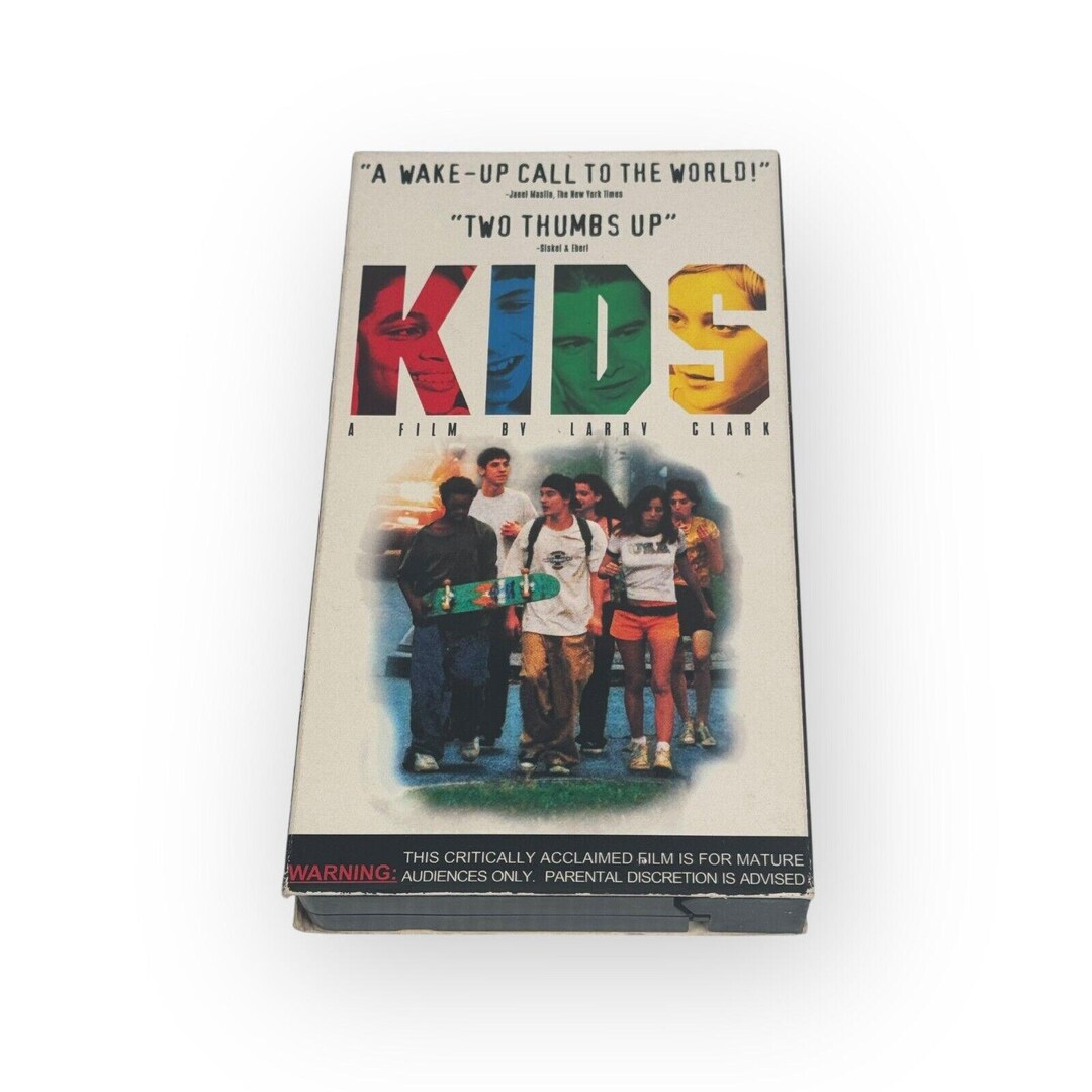 Kids VHS UNRATED 1995 Larry Clark 90s Skater Cult Classic Korine Chloe ...