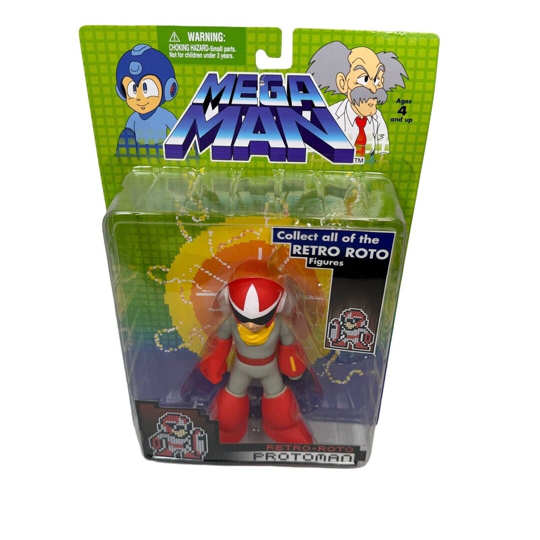 Jazwares Mega Man Retro Roto Protoman 6 Inch Action Figure NIB - Etsy ...