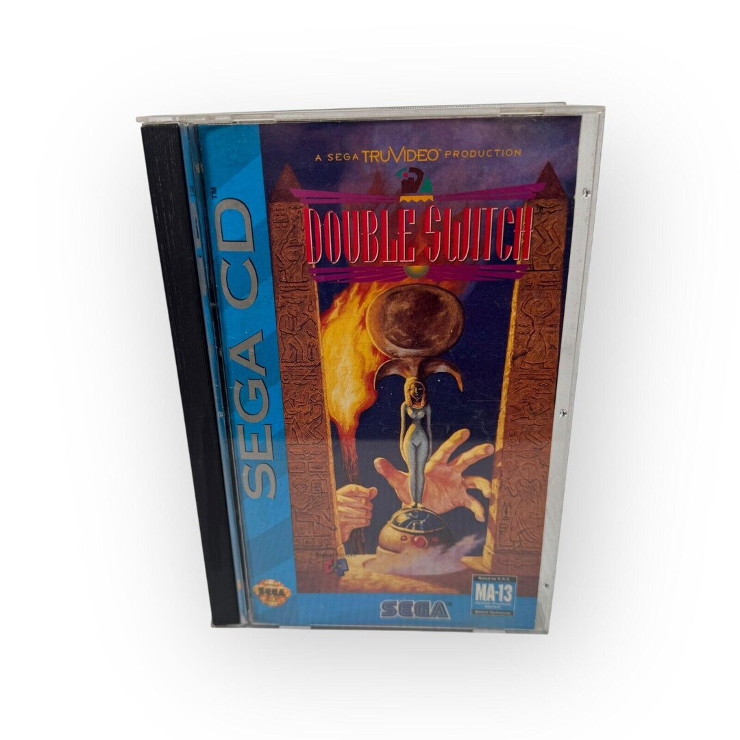 Double Switch sega CD, 1993 Complete in Box CIB Tall Case - Etsy