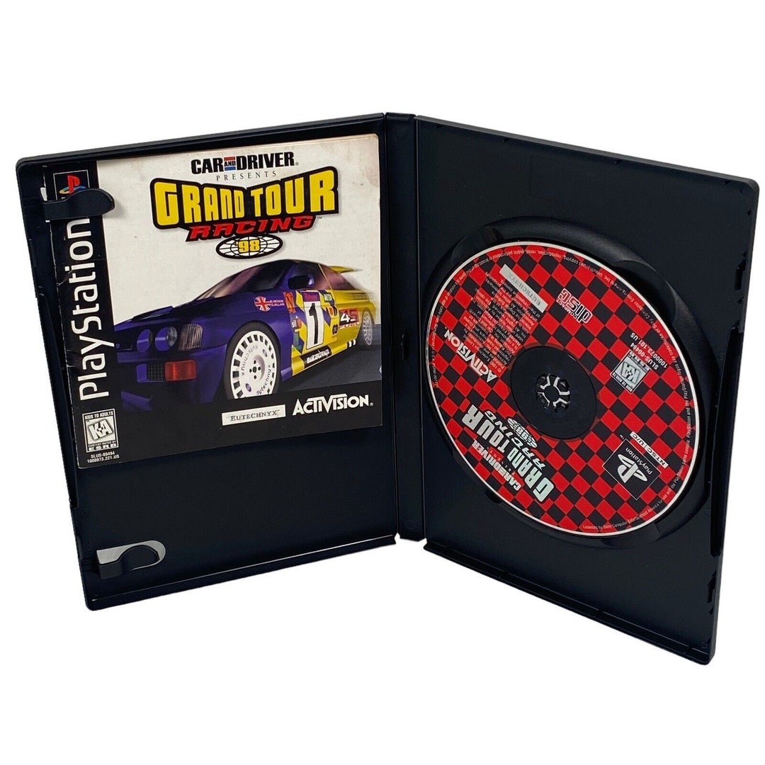 Car and Driver Grand Tour Racing '98 PS1 Sony Playstation Tested With ...