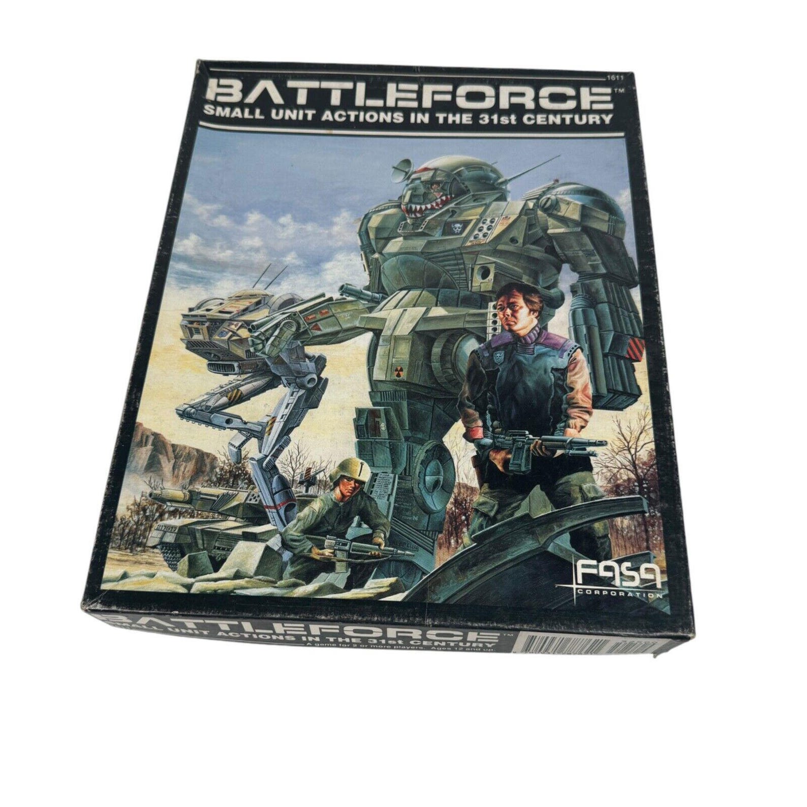 Battleforce Battletech Mechwarrior VTG 1987 Box Set FASA 1611 Complete ...
