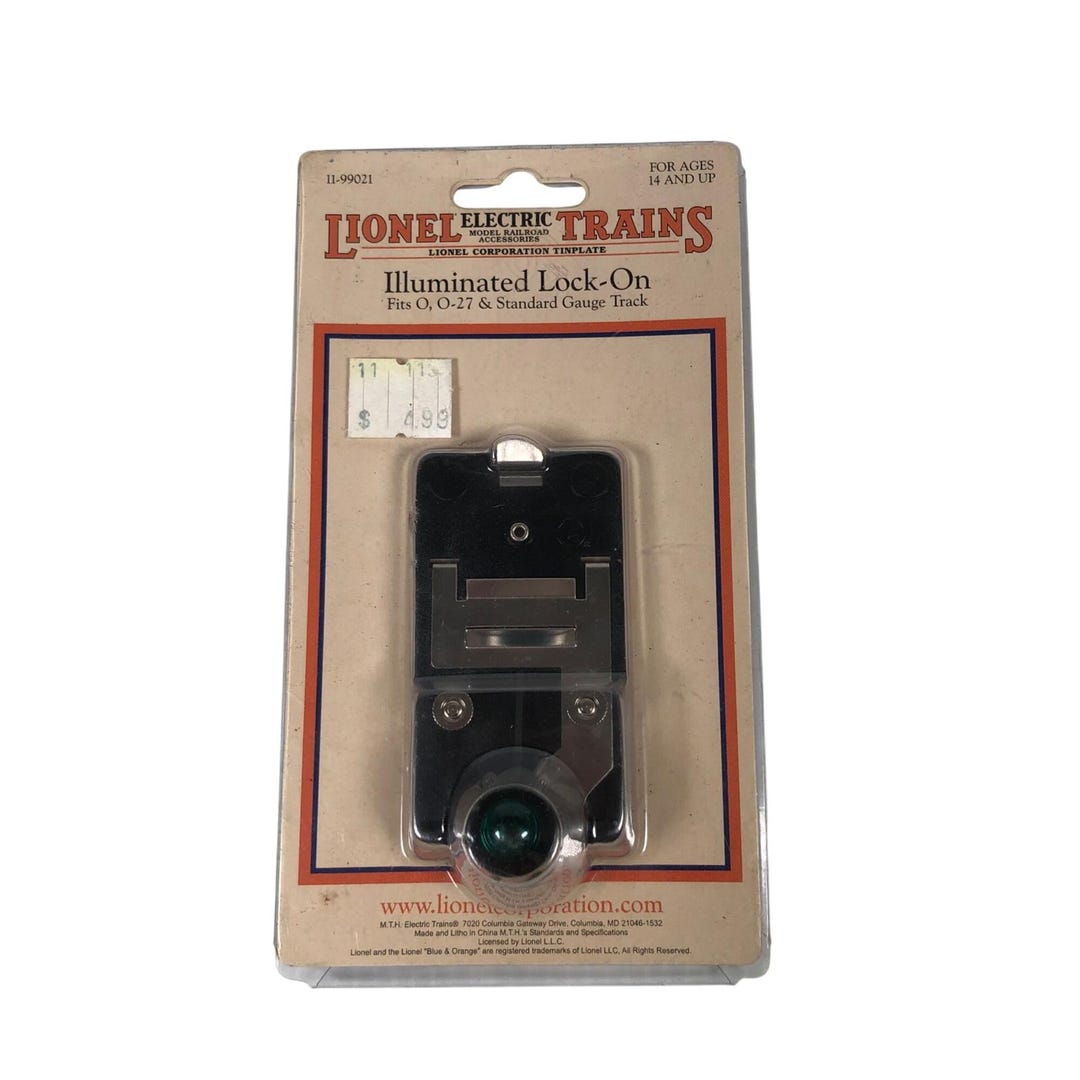 Lionel Electric Trains Illuminated Lock-on for O O27 & Standard Gauge ...