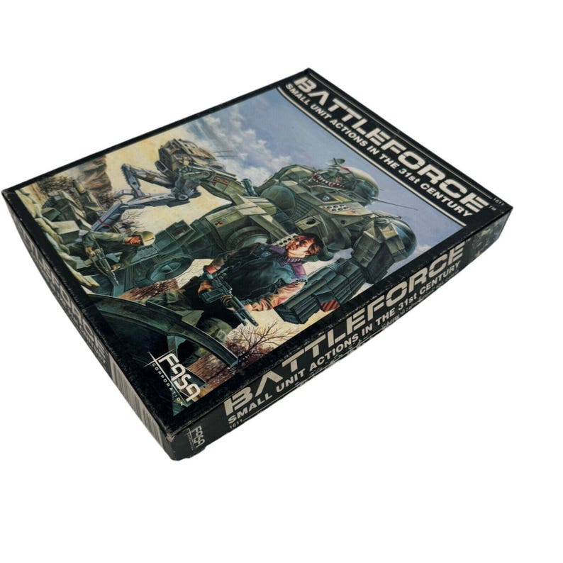 Battleforce Battletech Mechwarrior VTG 1987 Box Set FASA 1611 Complete - Etsy