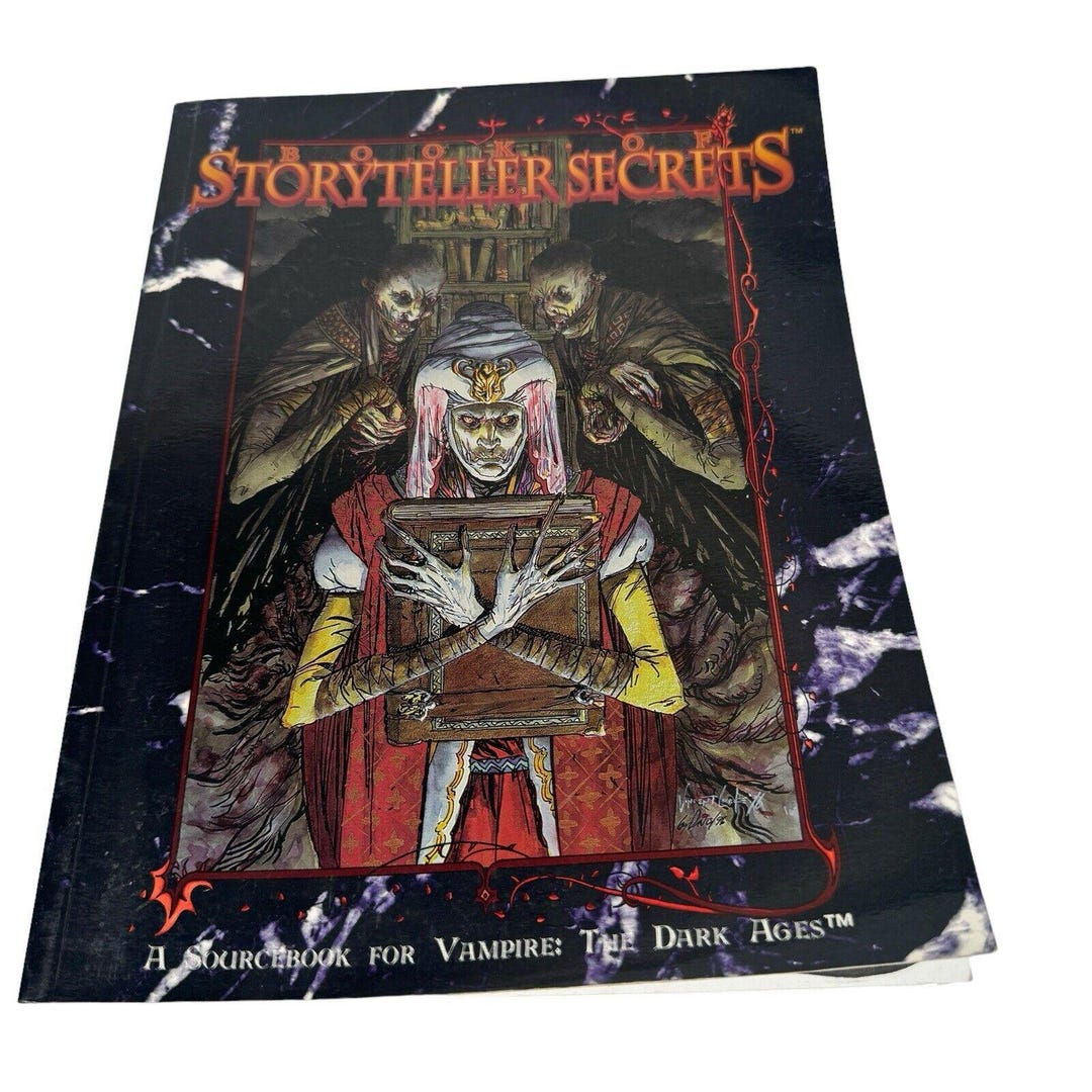Book of Storyteller Secrets vampire the Dark Ages RPG White Wolf WW2802 ...