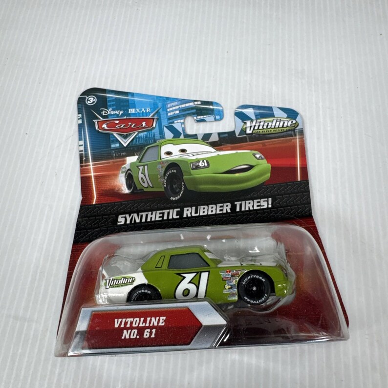 Mattel Disney Pixar Cars Synthetic Rubber Tires Vitoline 61 Die-cast ...