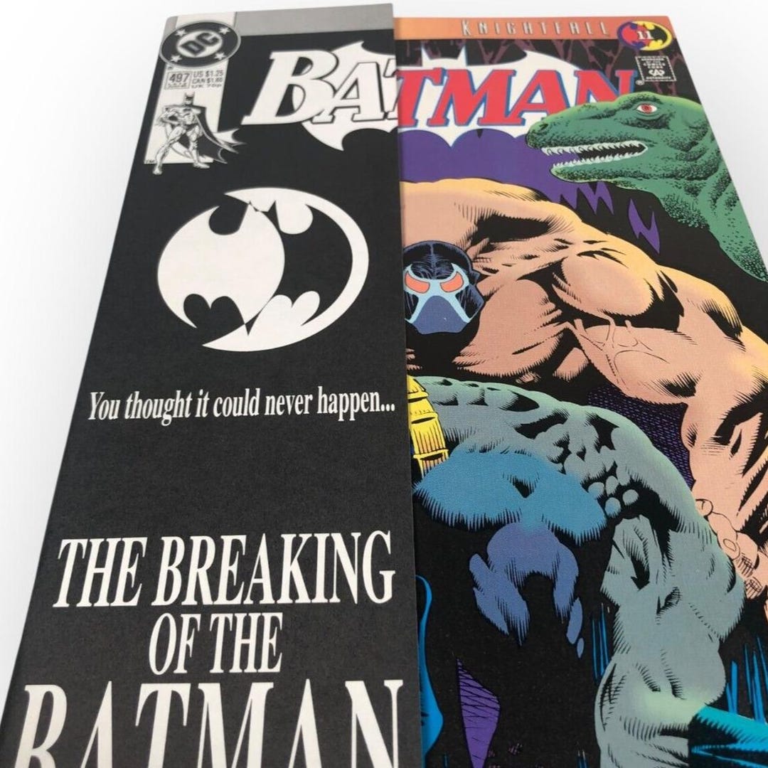 Batman 497 DC Comics 1993 Knightfall the Breaking of the Batman W ...