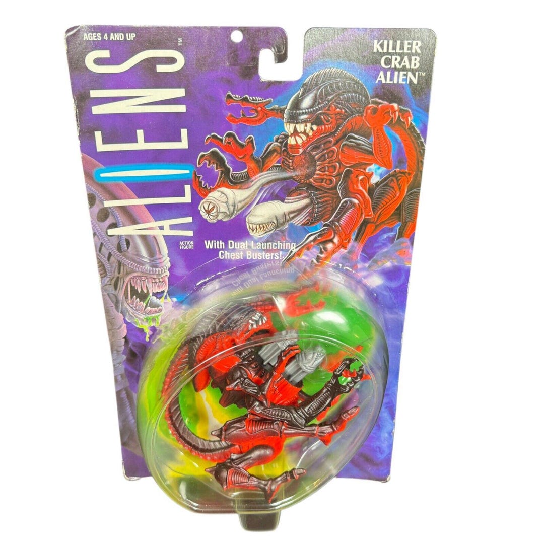 BOXED VINTAGE 1992 Aliens killer Crab Alien Kenner Figure - Etsy