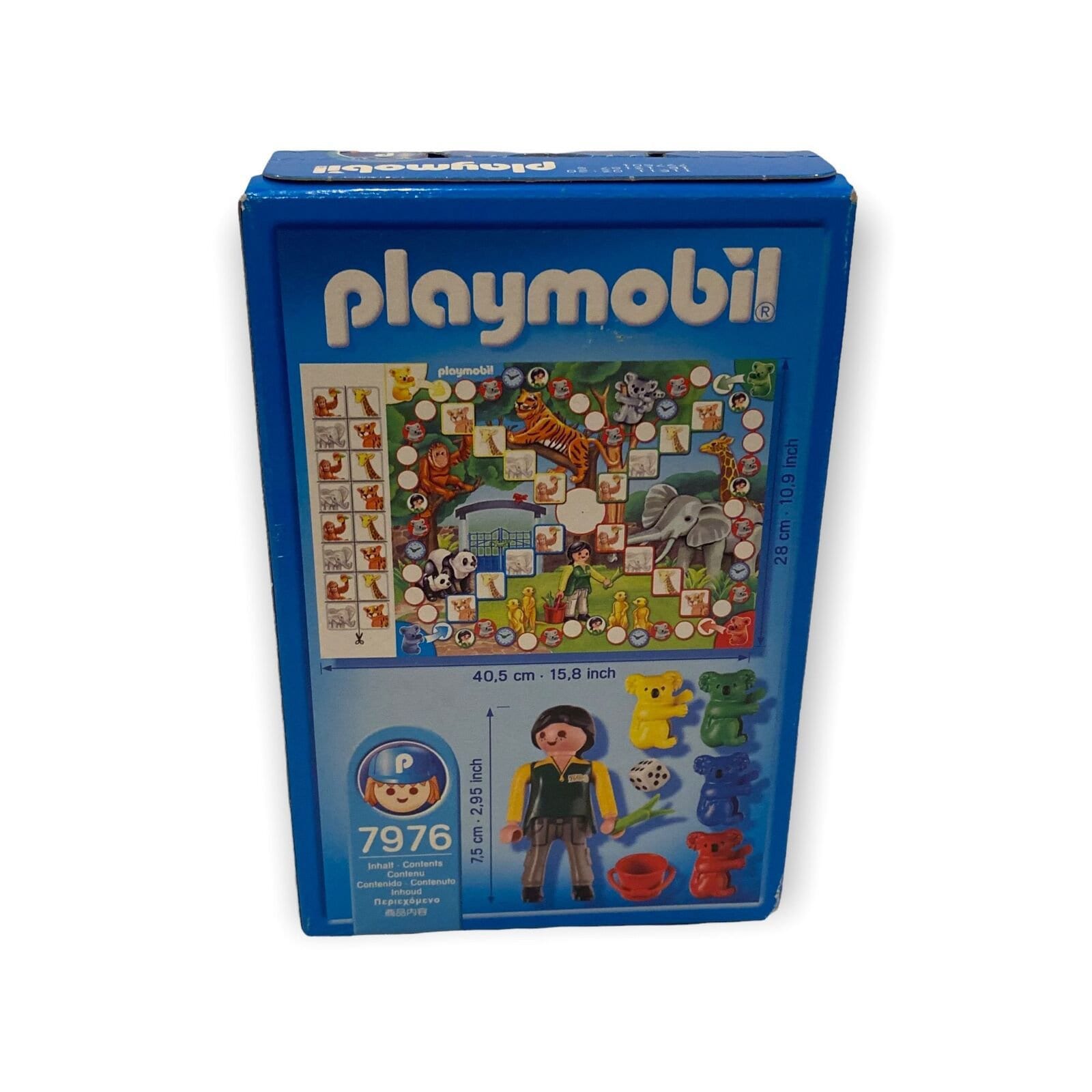 Playmobil 7976 Koala and Zoo Keeper 4 10 Age Dice Game 15 Inch Figure ...