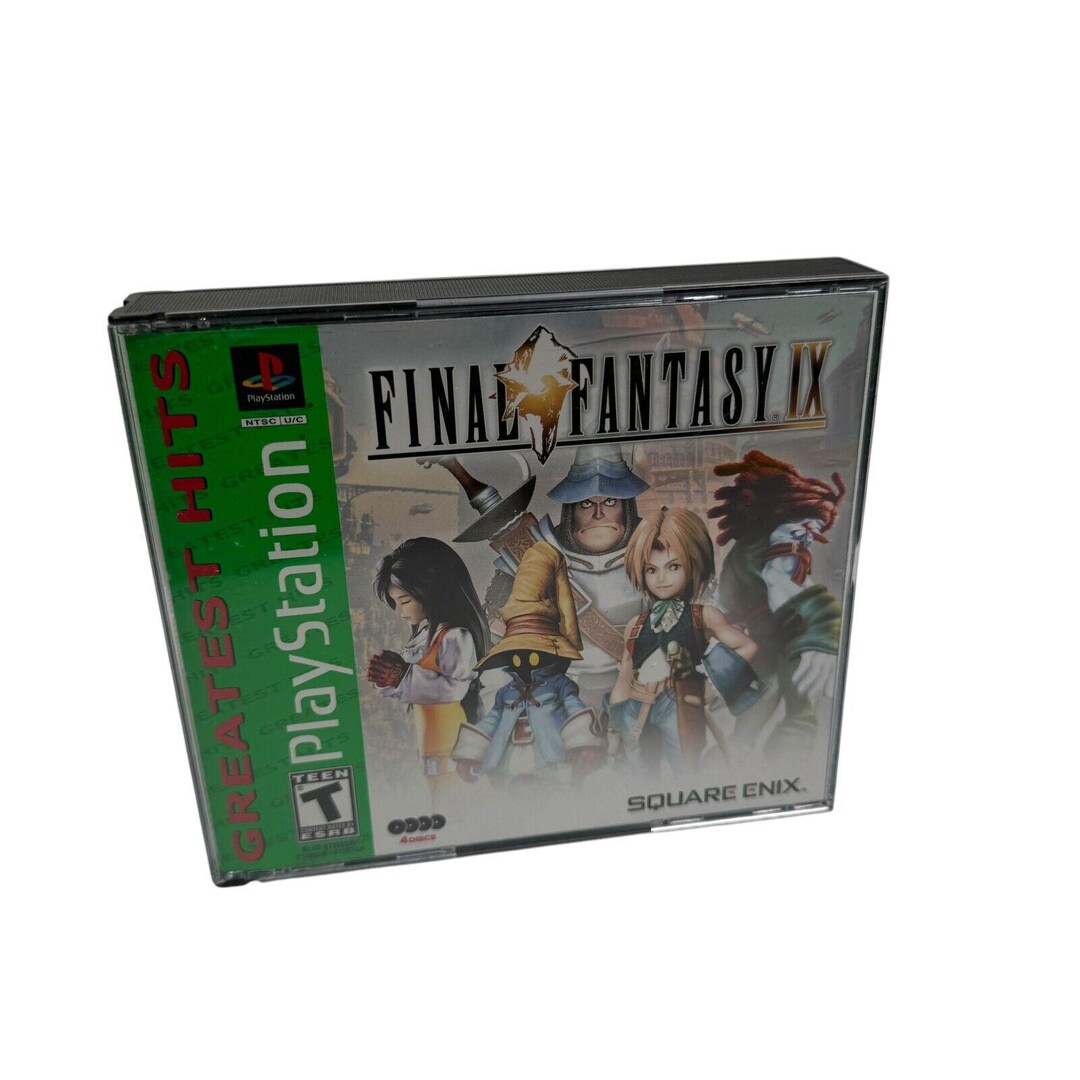 PS1 Final Fantasy IX Video Game for Playstation 1 Greatest Hits FF9 ...