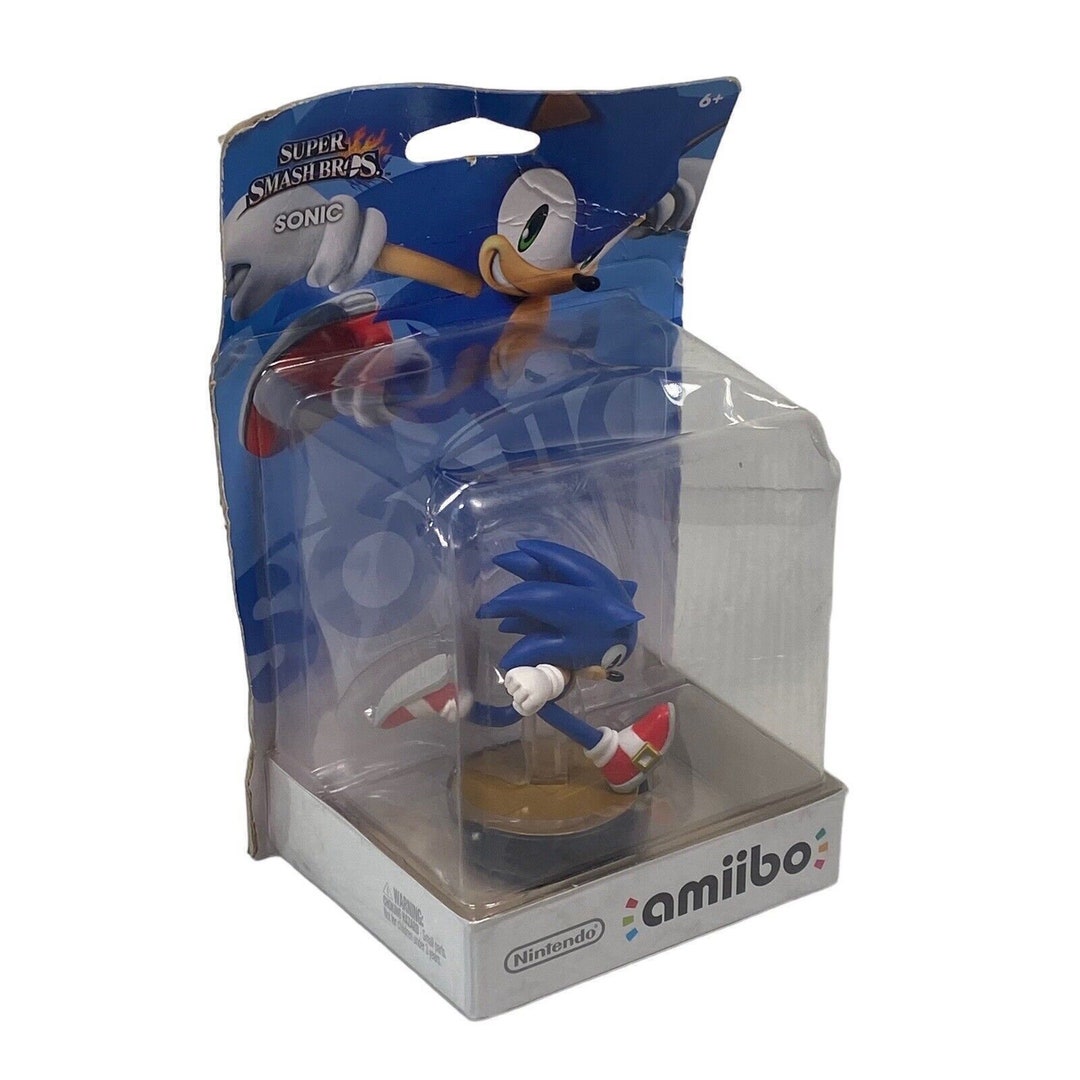 Sonic the Hedgehog Amiibo 1st Print US Version Super Smash Bros. Series ...