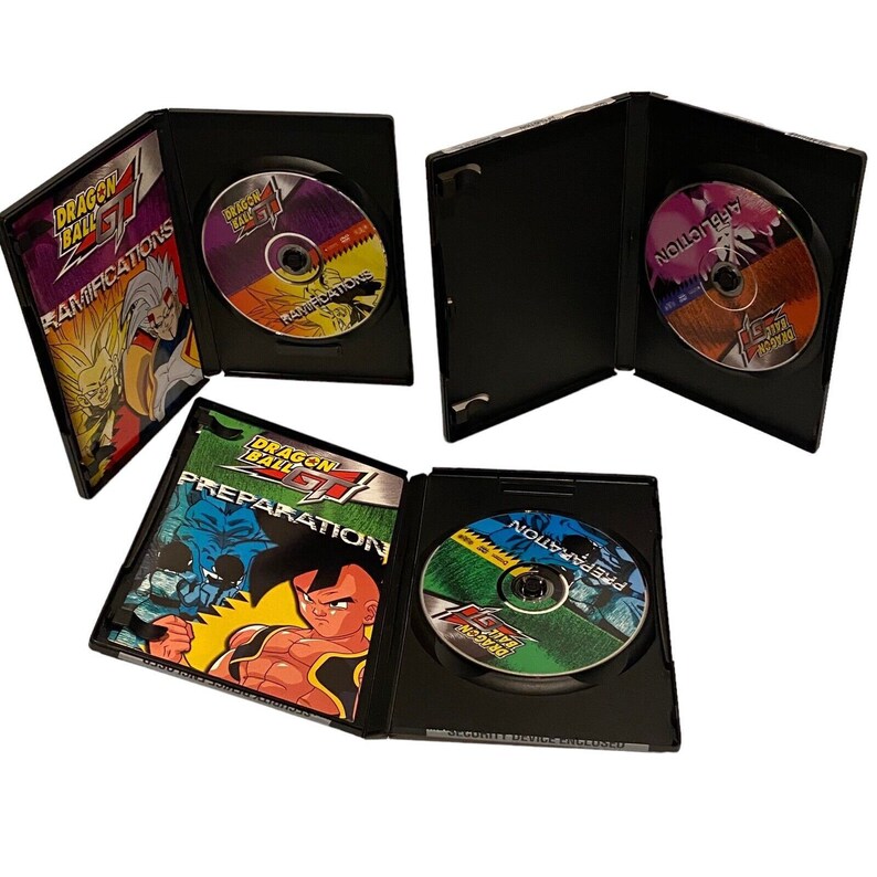 Dragon Ball Gt Mixed Dvd Set of 7 Affliction Creation Incubation & More ...