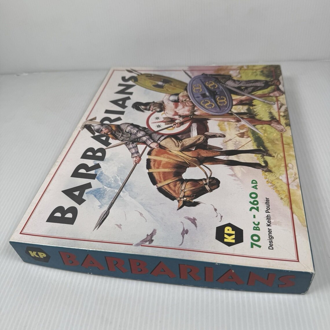 Barbarians 70BC-260AD Board Game Keith Poulter Partially Unpunched KP ...