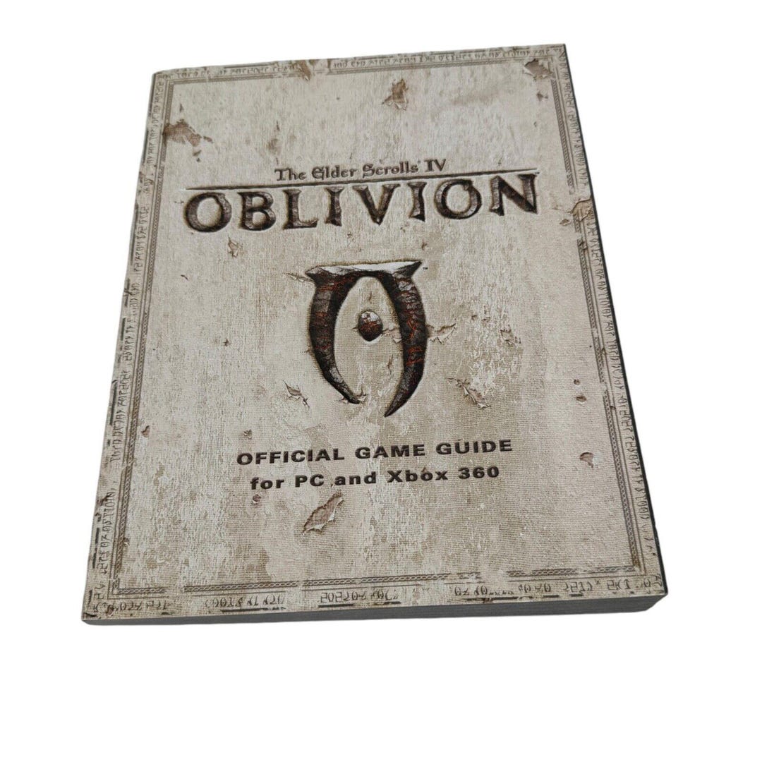 The Elder Scrolls IV: Oblivion Official Strategy Guide for PC & Xbox ...