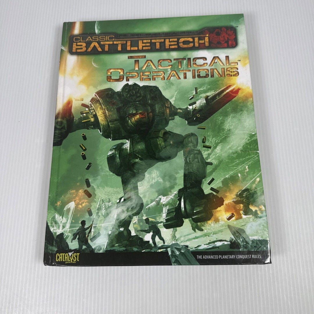 Classic Battletech Tactical Operations Sourcebook Catalyst Game Labs ...