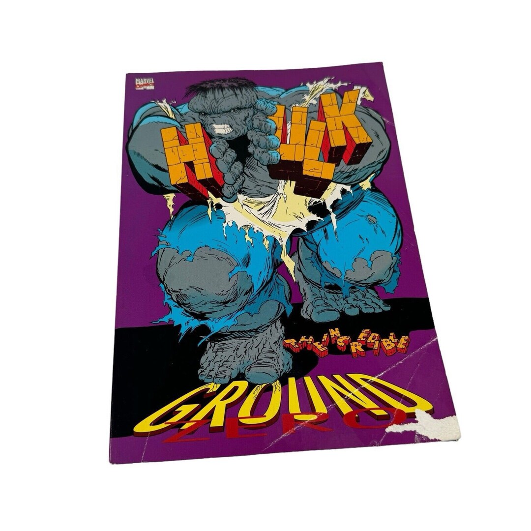 The Incredible Hulk Ground Zero Trade Paperback First Printing Marvel ...