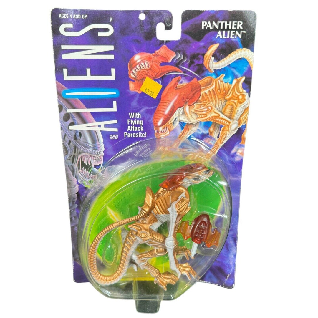 Panther Alien Action Figure ALIENS Kenner 1993 New in Package - Etsy
