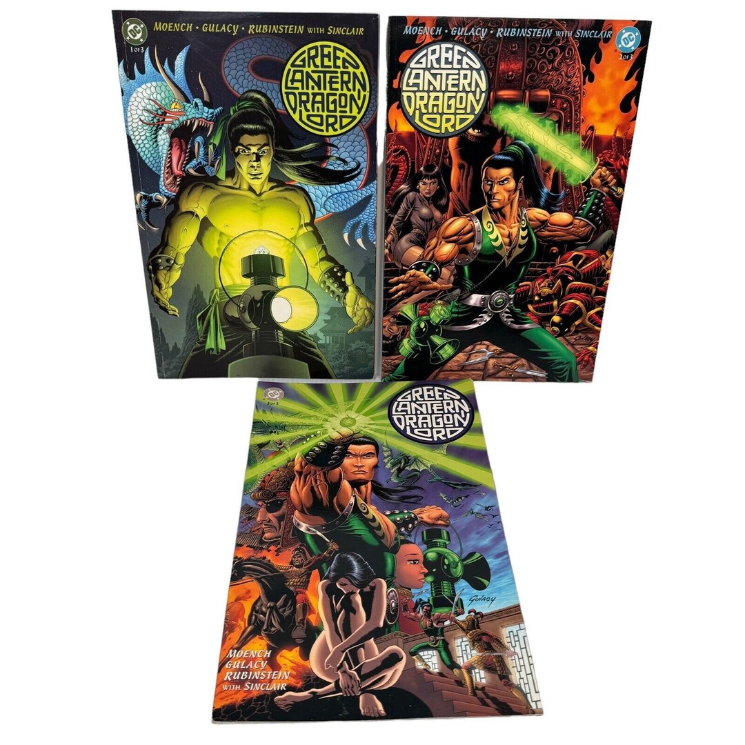 Green Lantern Dragon Lord 1 2 & 3 Full Set the 1st Green Lantern Dc ...