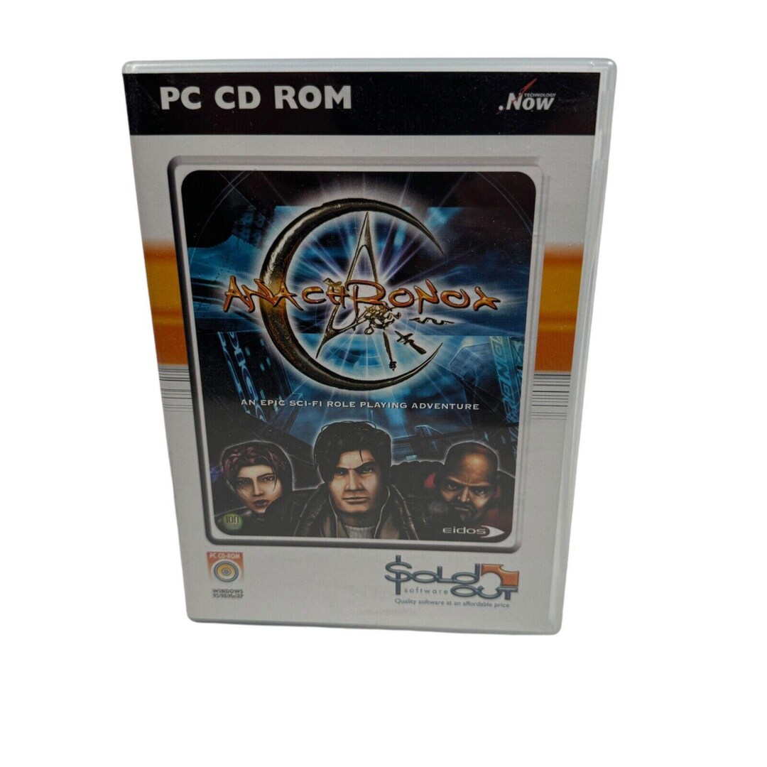 Anachronox PC CD-ROM Epic Sci-fi Role Playing Adventure by Eidos - Etsy