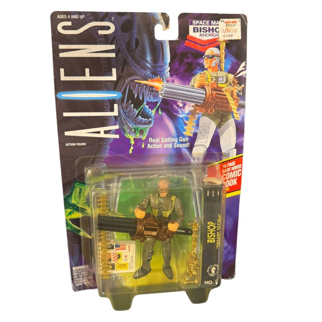 VTG 1992 Aliens Bishop Action Figure by Kenner New in Package - Etsy