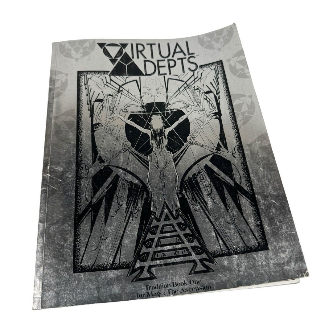 White Wolf Mage the Ascension Tradition Book 1 Virtual Adepts 1st Ed G ...
