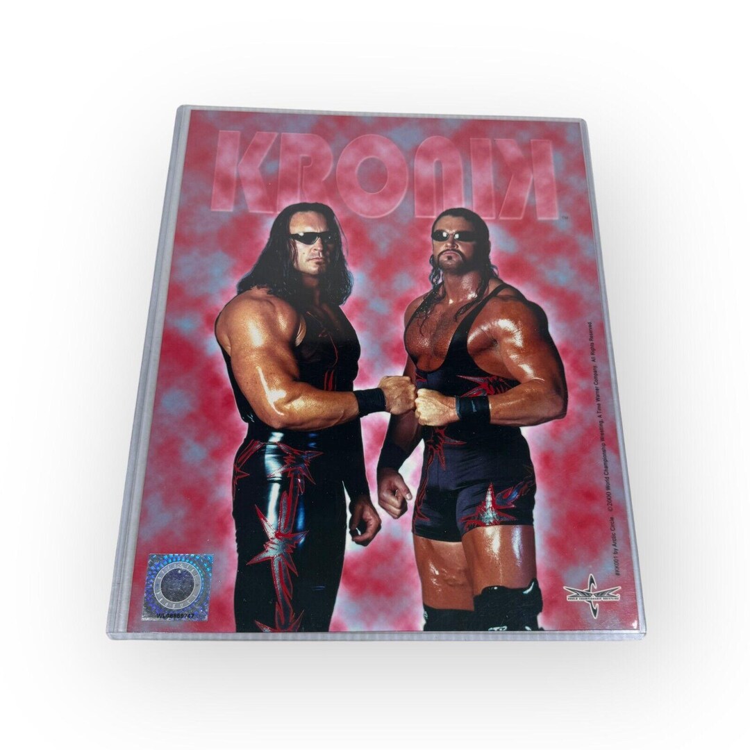 Rare Kronik WCW 8x10 Promo Photo in Toploader W/ Authentication Sticker ...