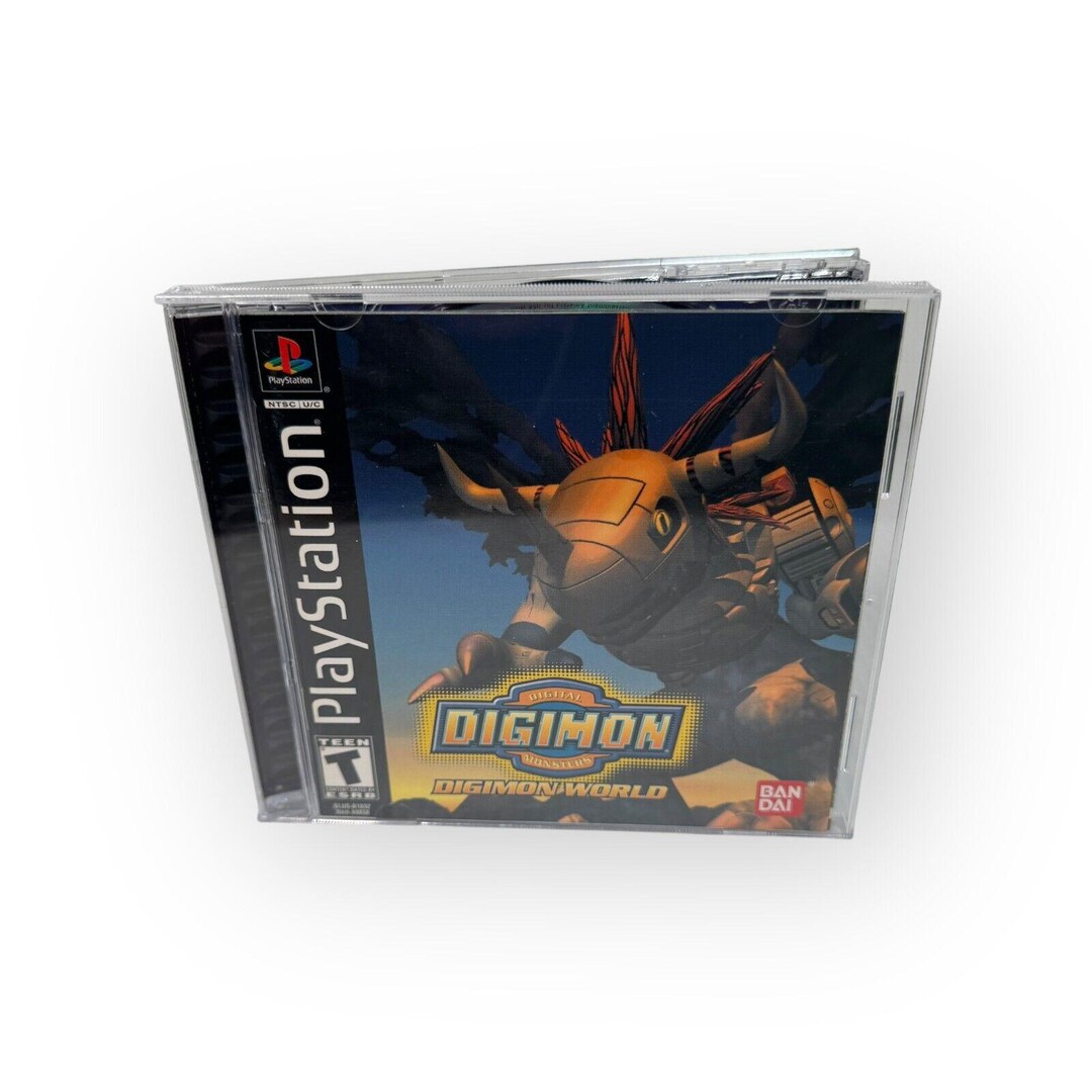 Digimon World Playstation 1 PS1 2000 Complete CIB Black Label Tested ...
