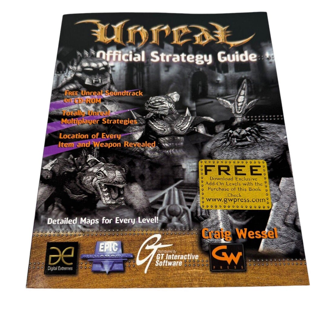 Unlock the Secrets of Unreal : the Official Game Guide With Sealed ...