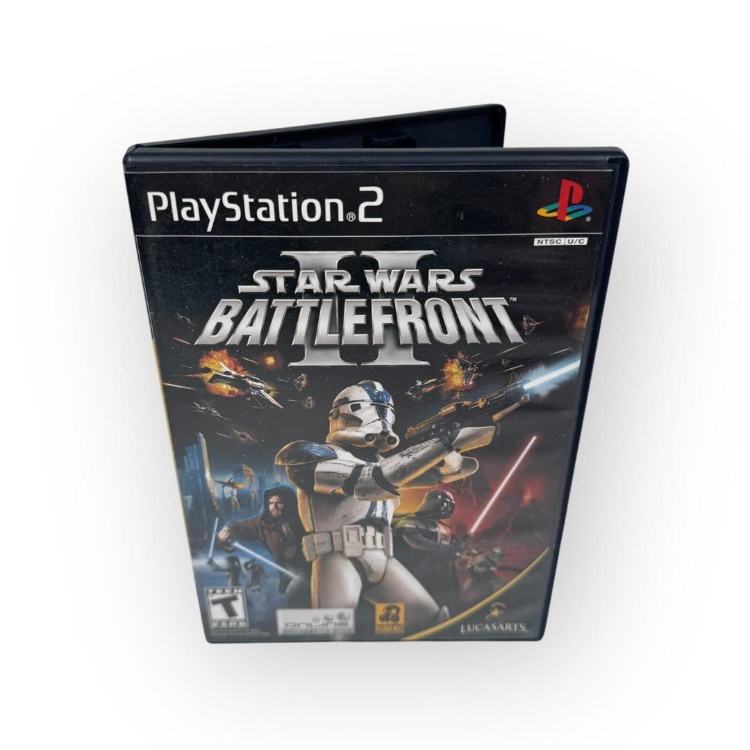Star Wars: Battlefront II Playstation 2 Game Complete CIB W/ Manual ...