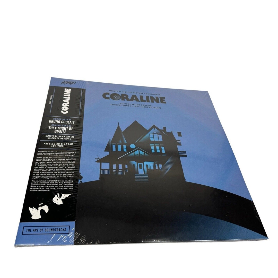 Coraline Original Soundtrack 2xlp Eco Vinyl Mondo Exclusive Sealed New ...