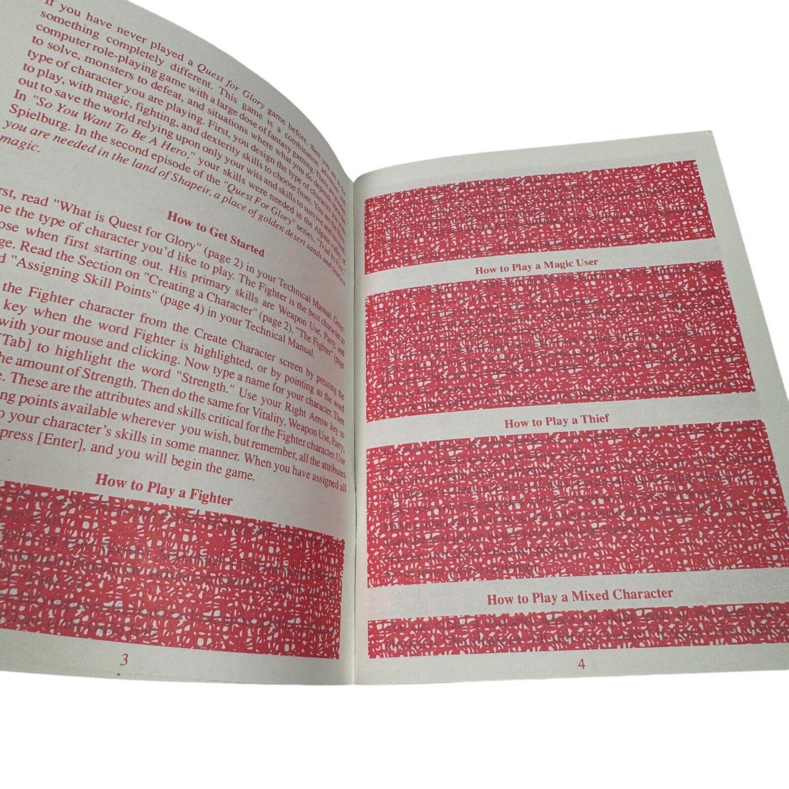Quest for Glory II Sierra 3-D Hint Book (no Viewer) VTG Guide - Etsy