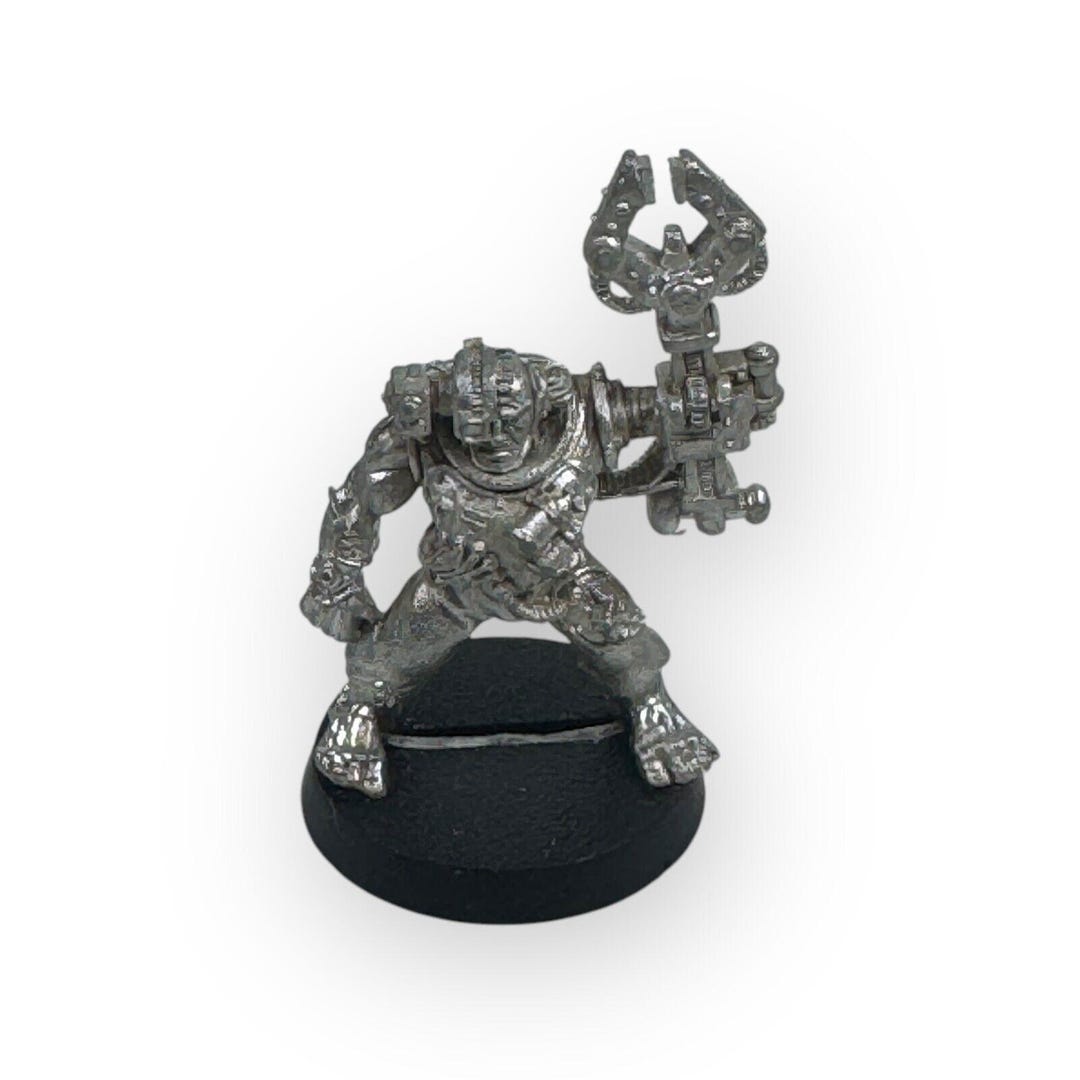 1992 Warhammer 40K Space Marine SERVITOR 2 Miniature Metal Figure ...