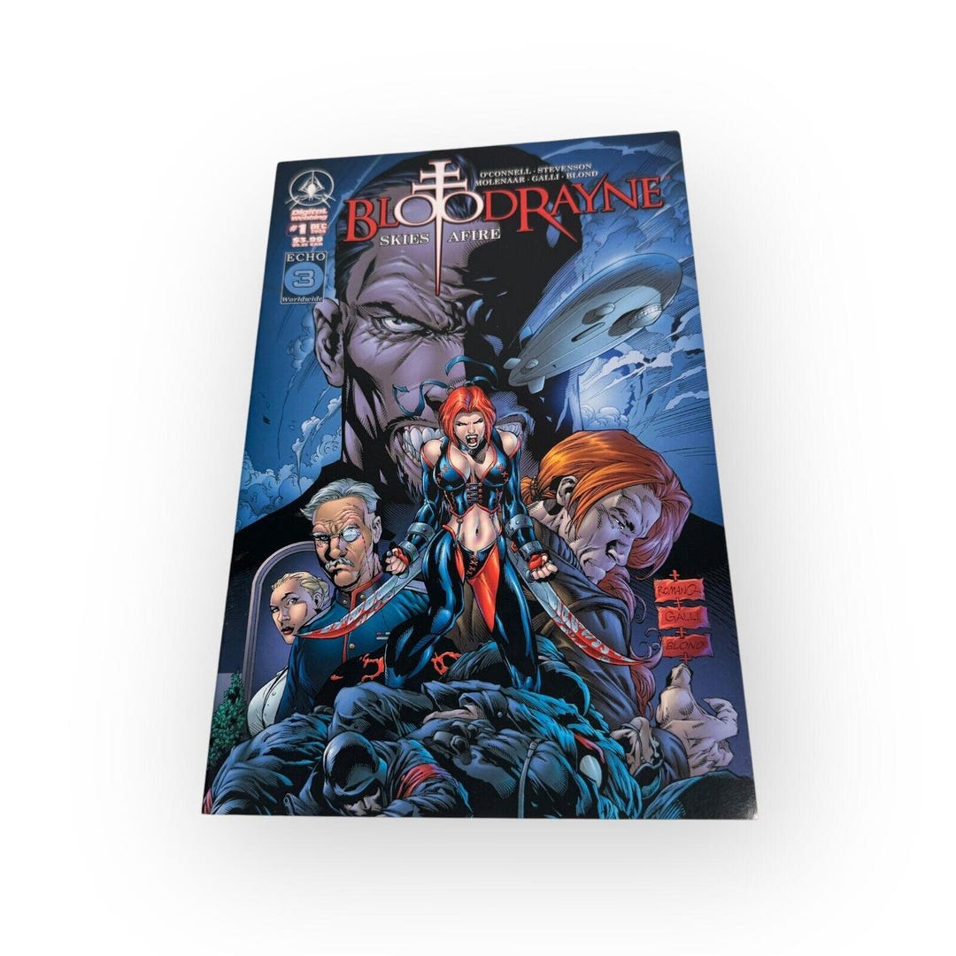 Bloodrayne Skies Afire 1 Comic Book by Digital Webbing HTF Video Game ...