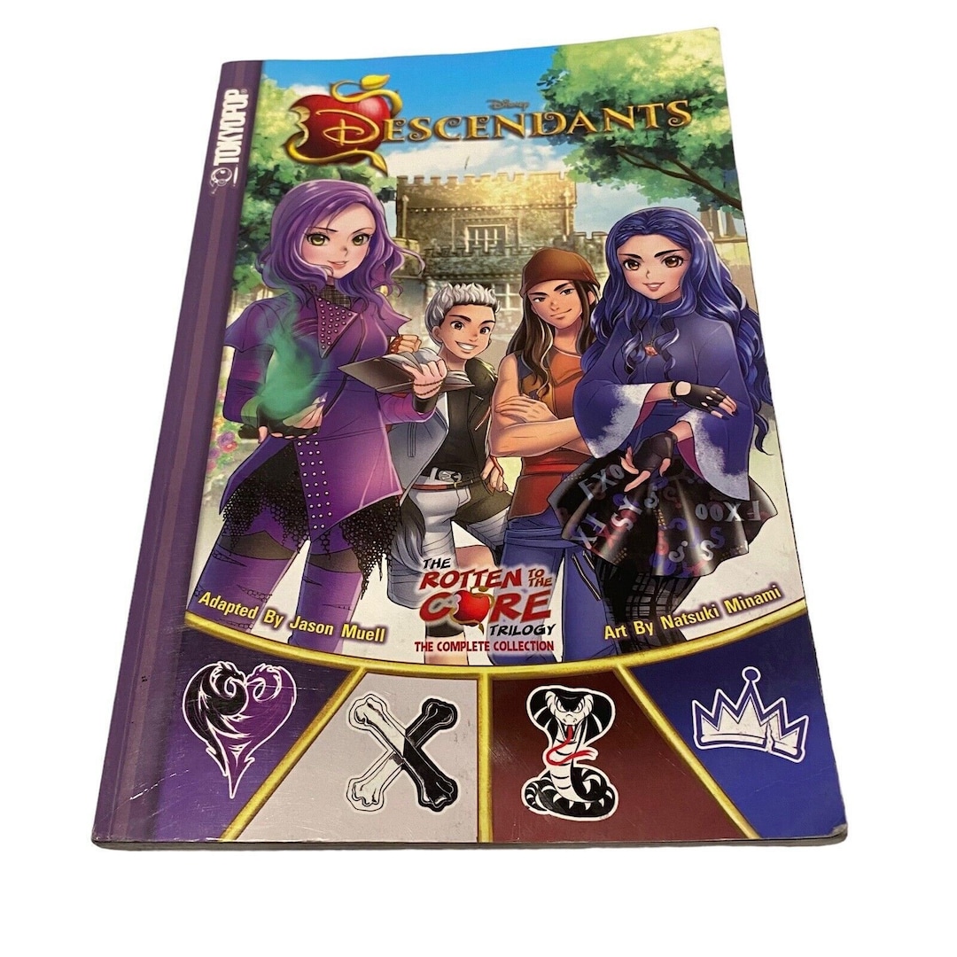 Descendants Disney Book Rotten to the Core Complete Trilogy Trade ...