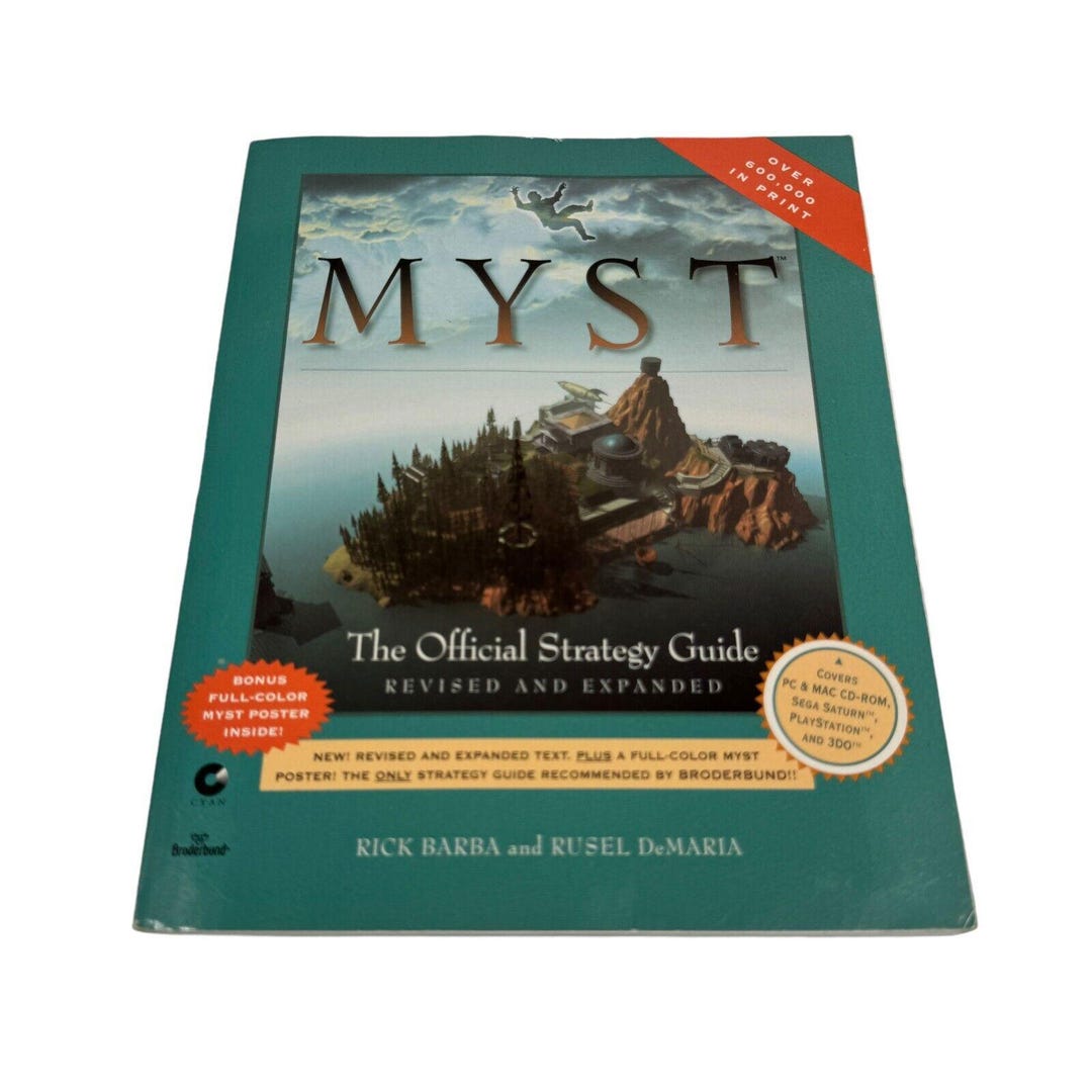 Myst the Official Strategy Guide Revised and Expanded - Etsy