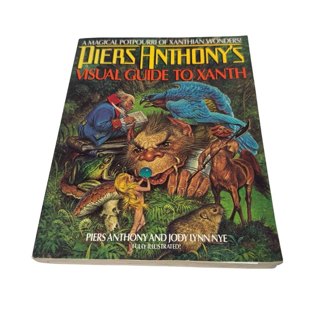 Piers Anthony's Visual Guide to Xanth Softcover PB 1989 First Printing - Etsy