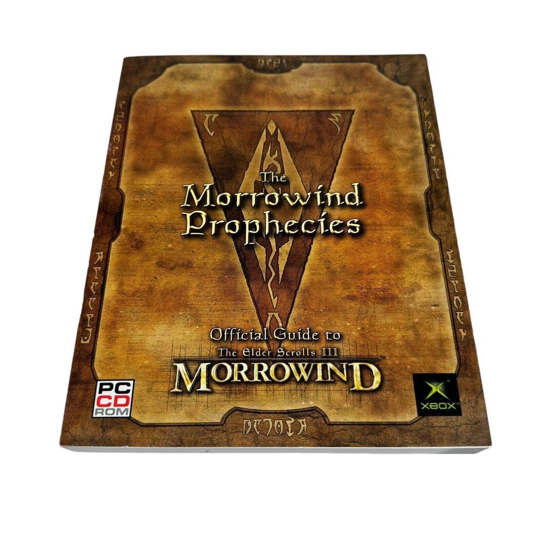 The Morrowind Prophecies Official Guide to the Elder Scrolls III ...