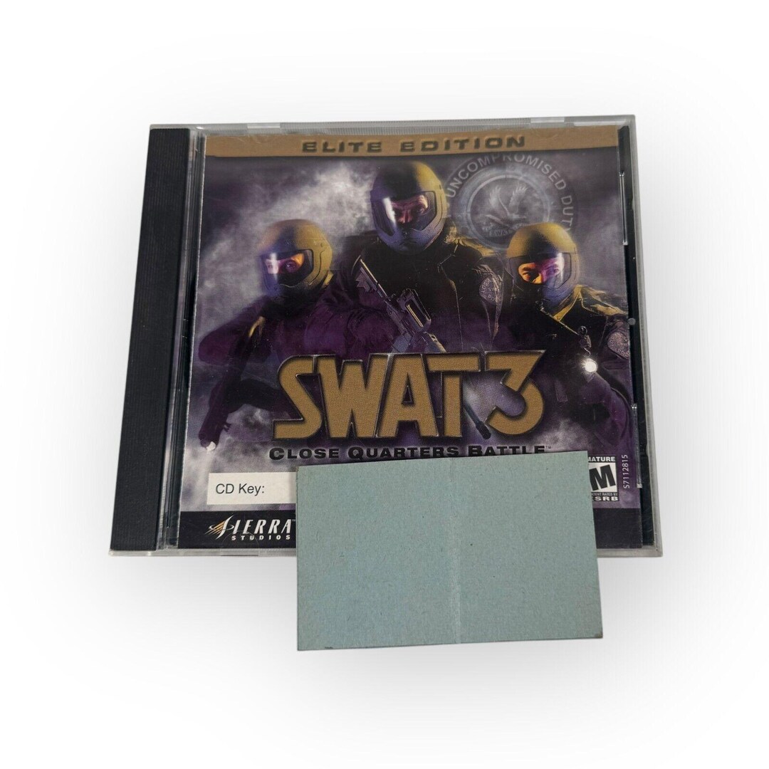 SWAT 3 Close Quarters Battle Elite Edition W/ CD Key by Sierra in Jewel ...