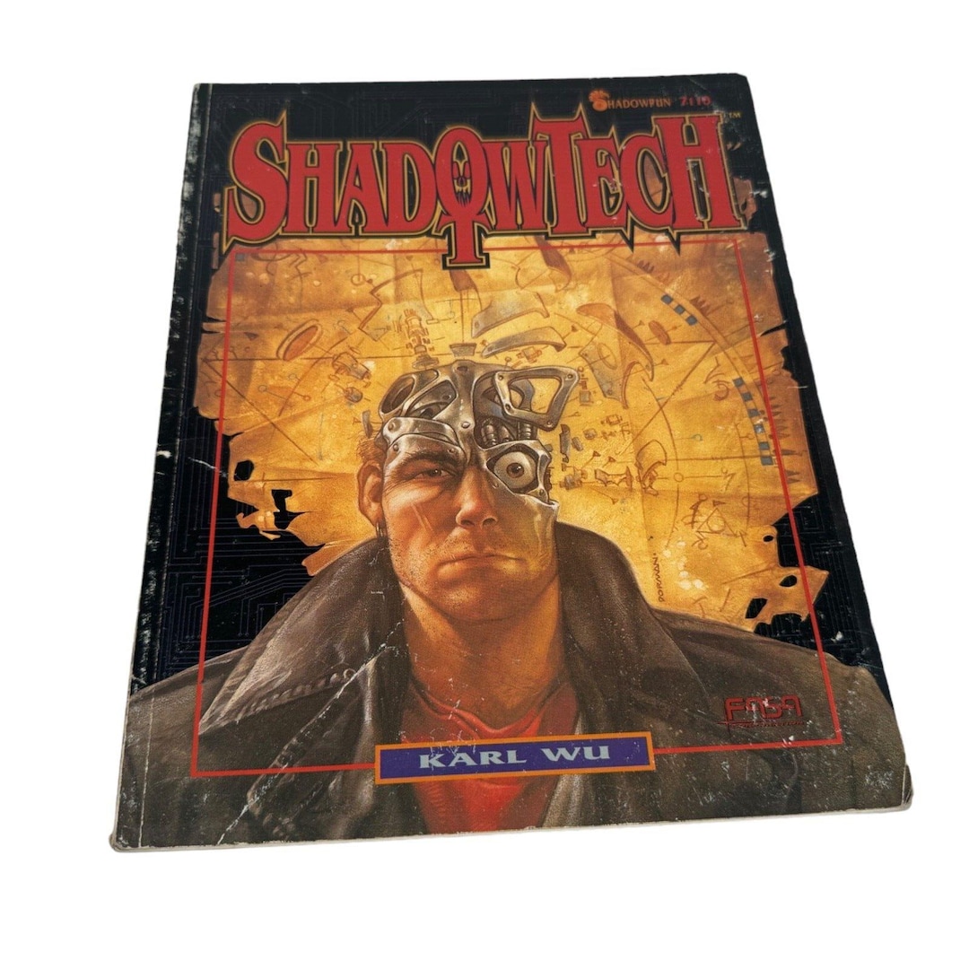 Shadowrun: Shadowtech - FASA Corporation 7110 VTG 1992 RPG Sourcebook Steampunk - Etsy