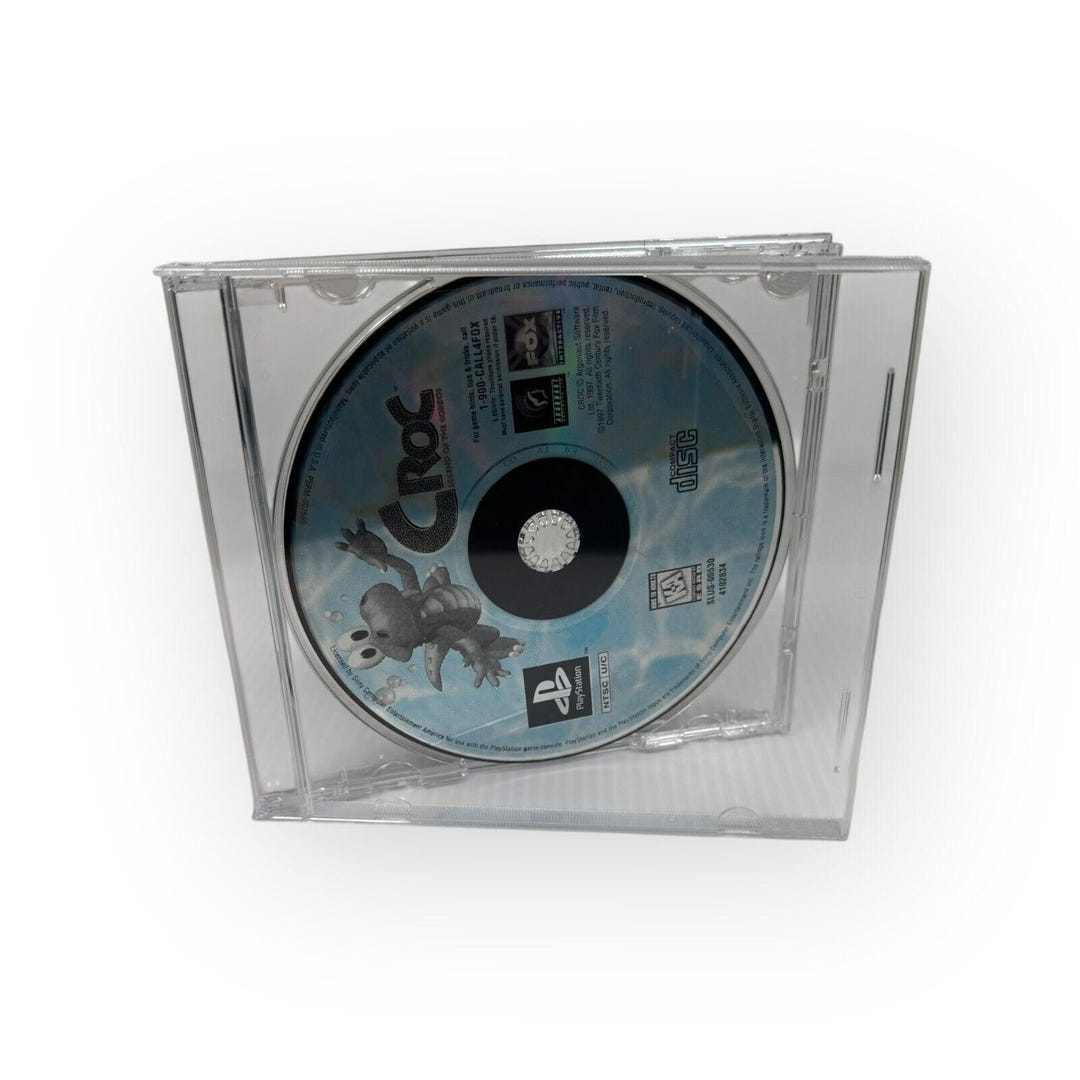 Croc Legend of the Gobbos PS1 Playstation 1 Platformer Game Disc Only ...