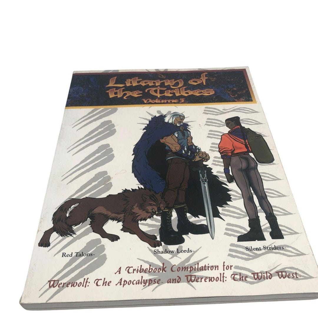 Werewolf the Apocalypse Litany of the Tribes Vol. 3 Tribebook ...