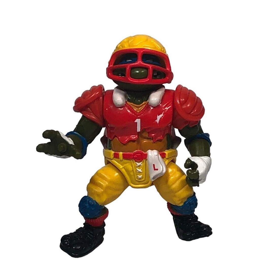 Tmnt Vtg 1991 T.D. Tossin Leo Football Leonardo Figure - Etsy