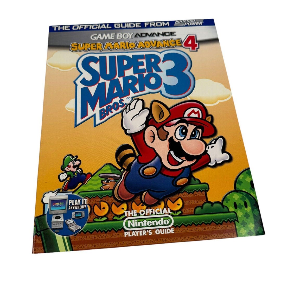 Super Mario Advance 4 Super Mario Bros 3 Official Strategy Guide ...